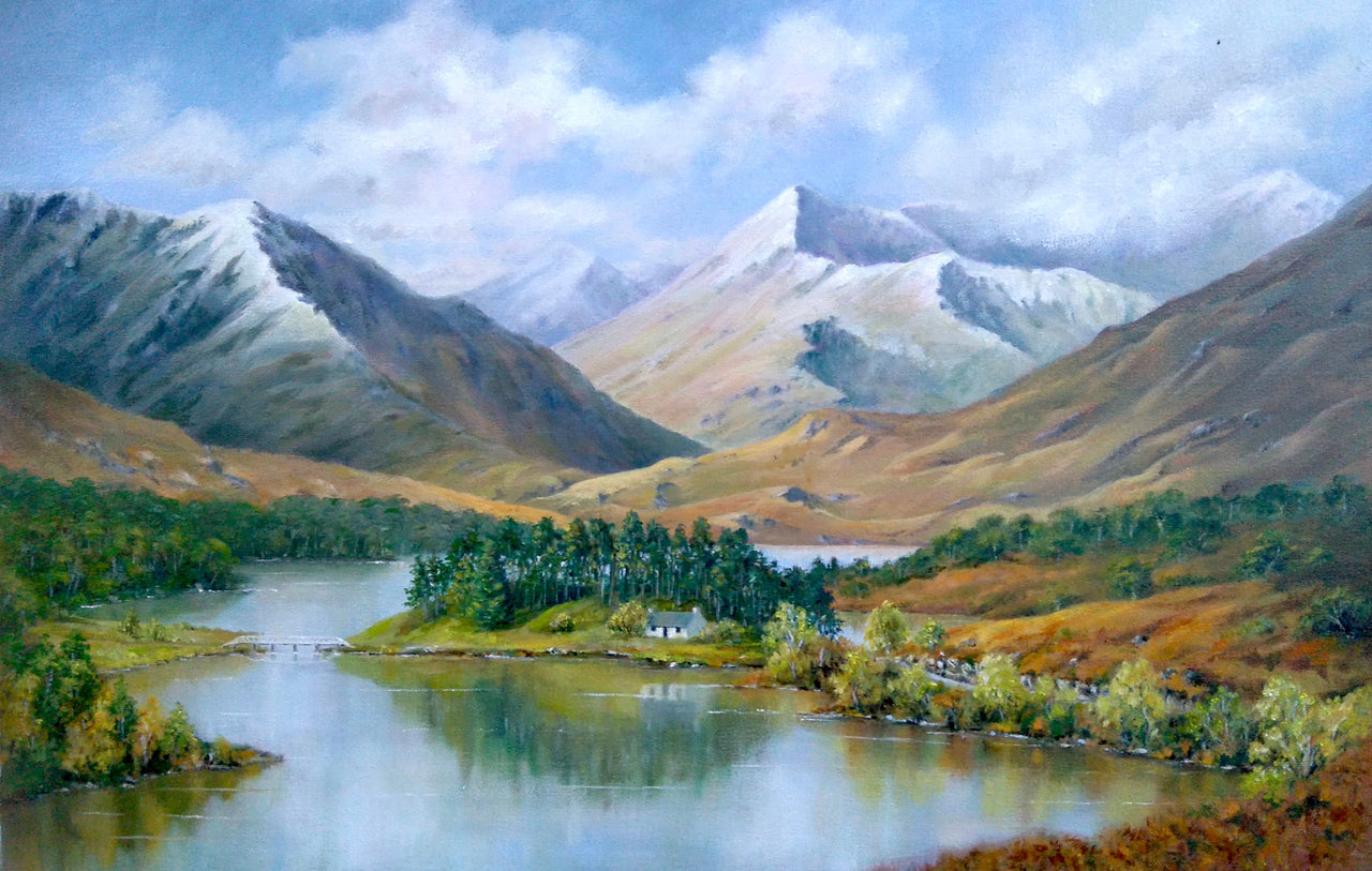 Esther Armstrong Artwork landscape paintings scottish art highland